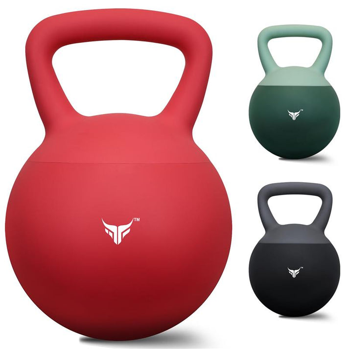 Adjustable Kettlebell with Water, Sand & Iron Sand Filling – PVC Coate